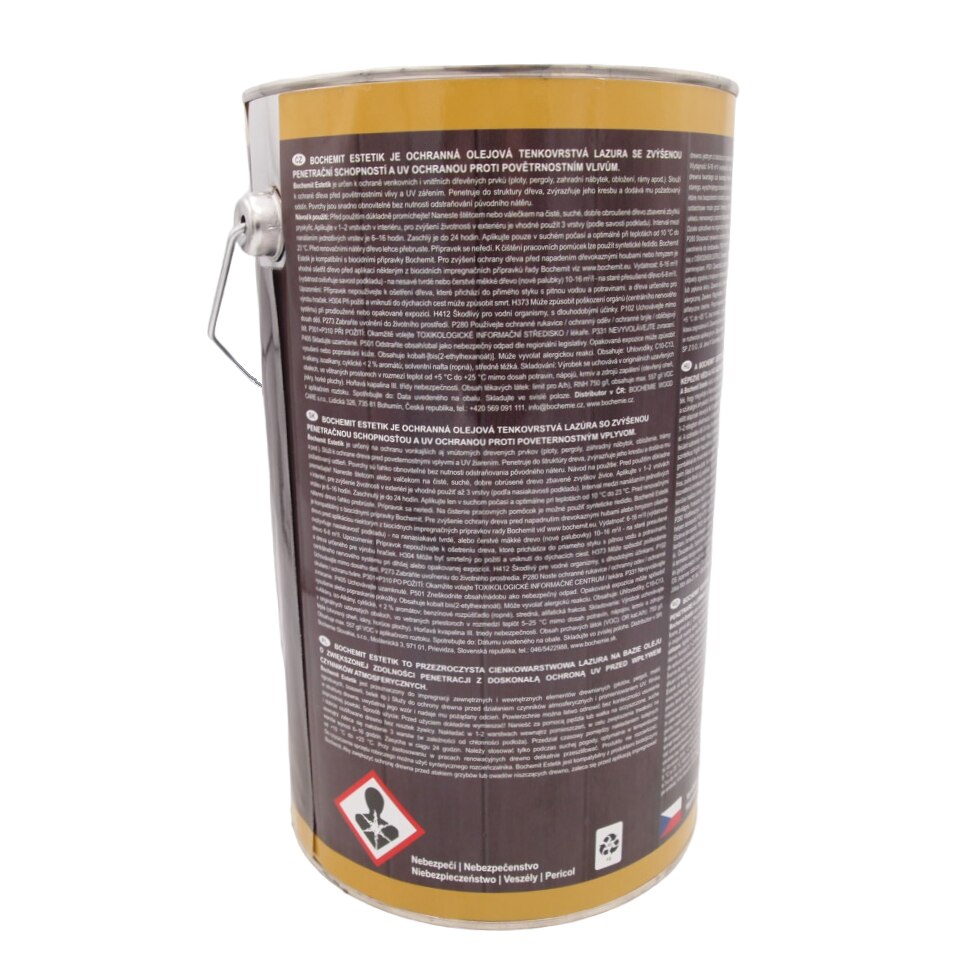 Ulei pentru impregnare si protectie a lemnului, Bochemit, Estetik, de ...