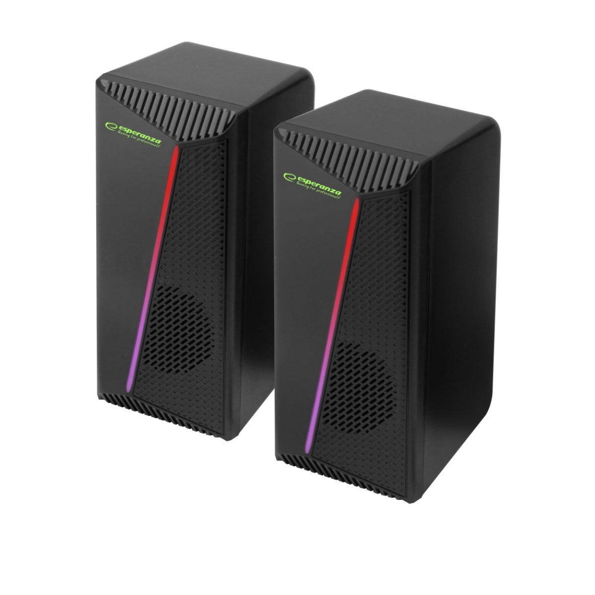 Boxe stereo 2.0, 6W, conectare jack 3.5mm, alimentare USB, Esperanza ...