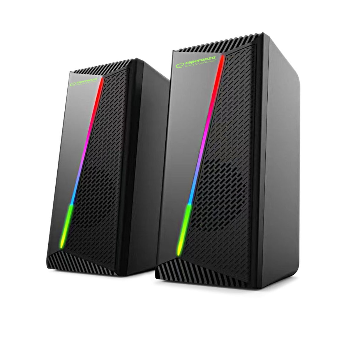 Boxe stereo 2.0, 6W, conectare jack 3.5mm, alimentare USB, Esperanza ...