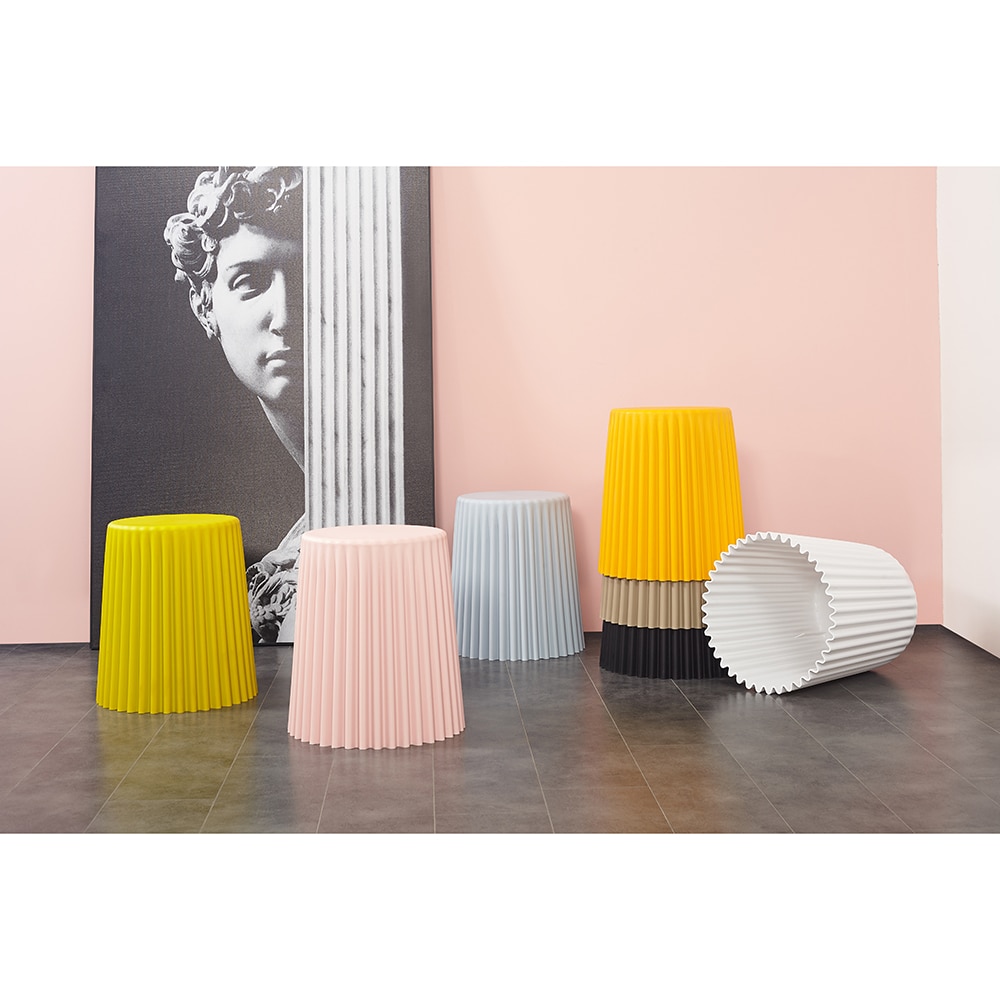 Set 6 tabureti Kring Nancy, suprapozabile, interior/exterior, HORECA ...