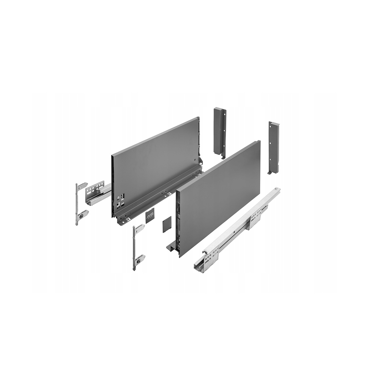 Sertar GTV Axis Pro inaltime 550 mm antracit - eMAG.ro
