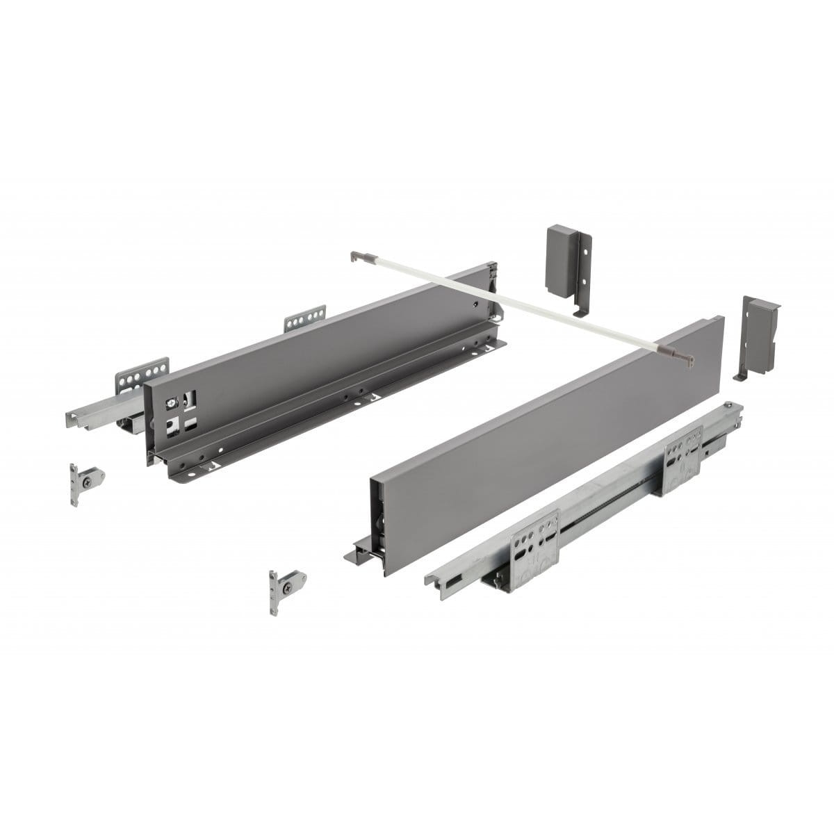 Set monater sertar, GTV, 450 mm, Antracit - eMAG.ro