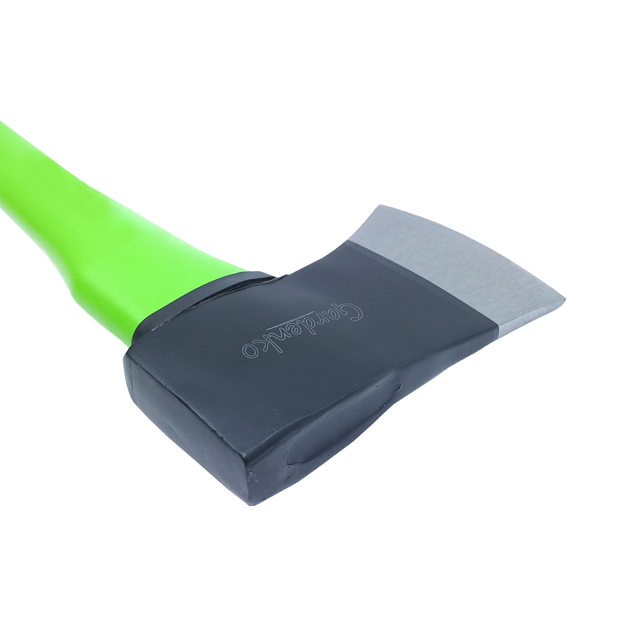 Set de 3 topoare, Gardenko, Otel carbon, 3/2.6/1 kg, Verde/Negru - eMAG.ro