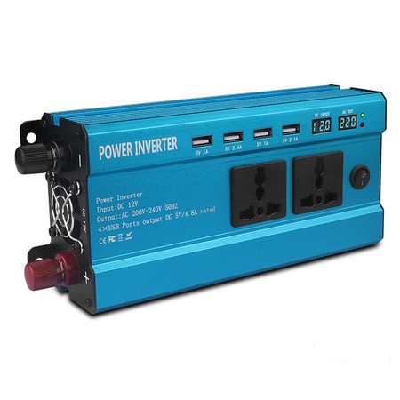 Invertor de tensiune, pentru autoturisme, de la 12V CC la 220V CA ...