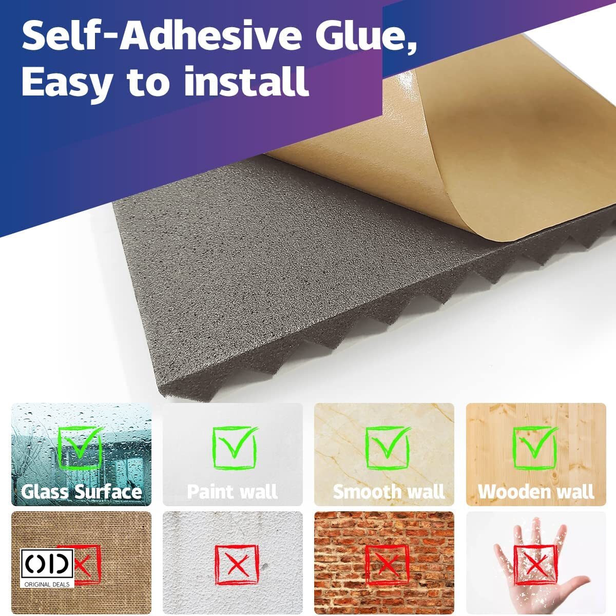 Panouri pentru Izolare Fonica si Acustica din Burete Poliuretanic ...