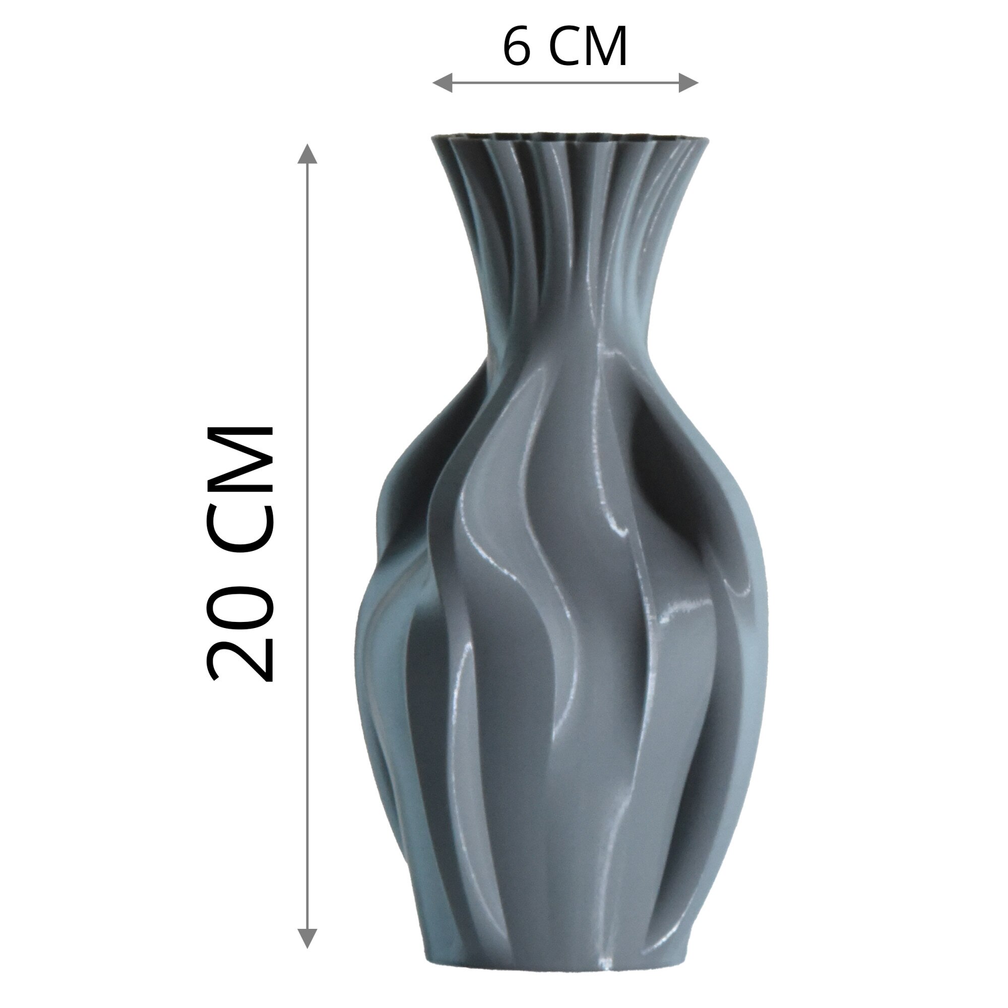Vaza Decorativa Dark and Light Vase pentru Flori Uscate sau Artificiale ...
