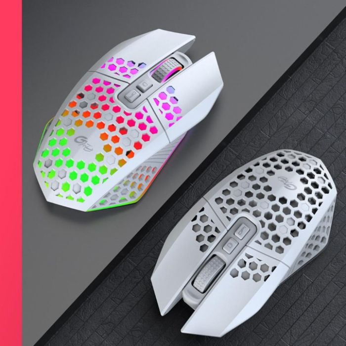 Mouse pentru gaming, Wireless, iluminare RGB, 7 butoane de joc ...