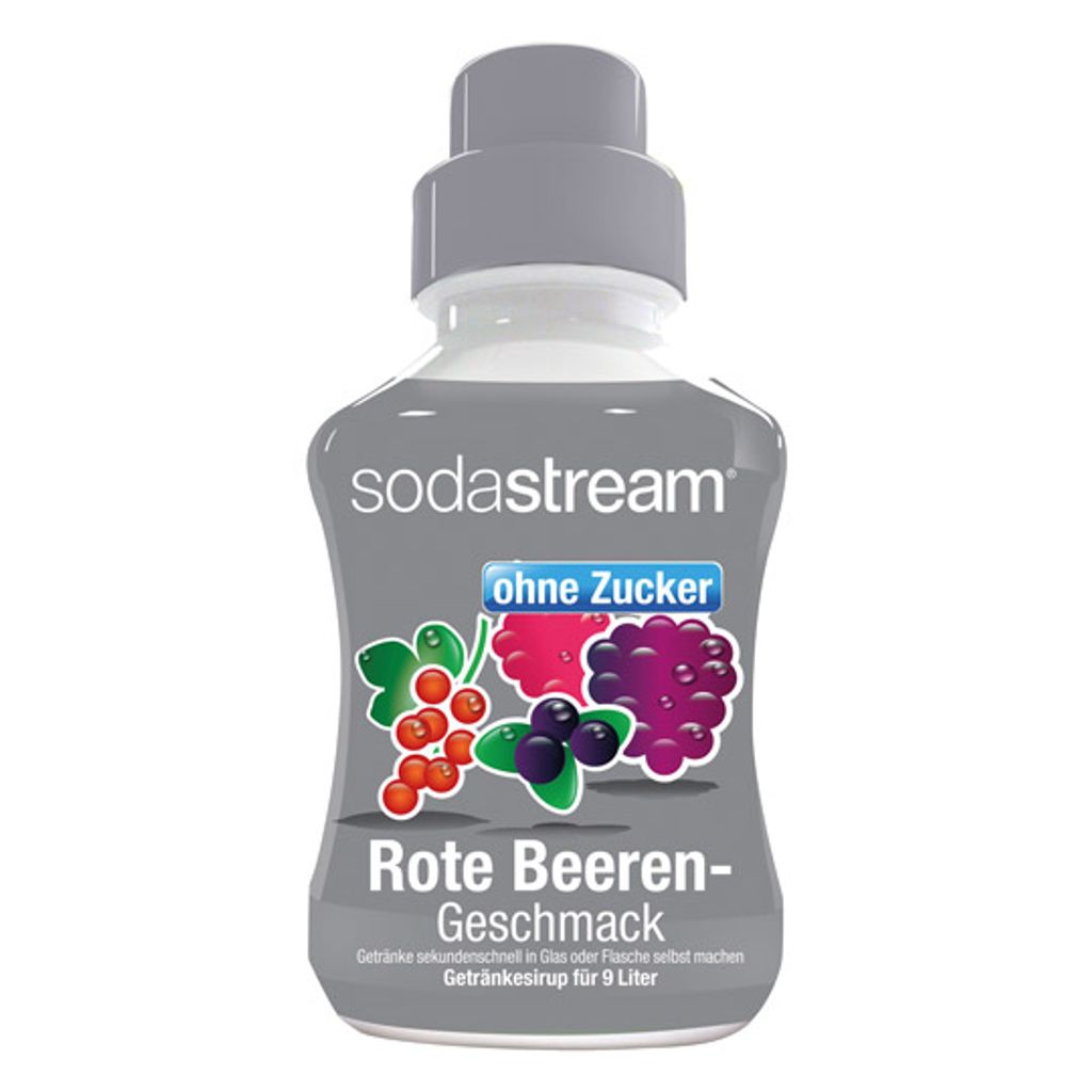 Cukormentes szirup, SodaStream, Red Berries, 0,35 l - eMAG.hu