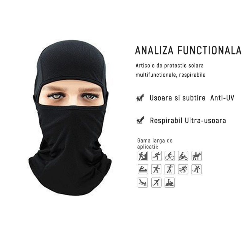 Cagula microfibre moto, Vaxiuja, din matase de poliester, Marime ...