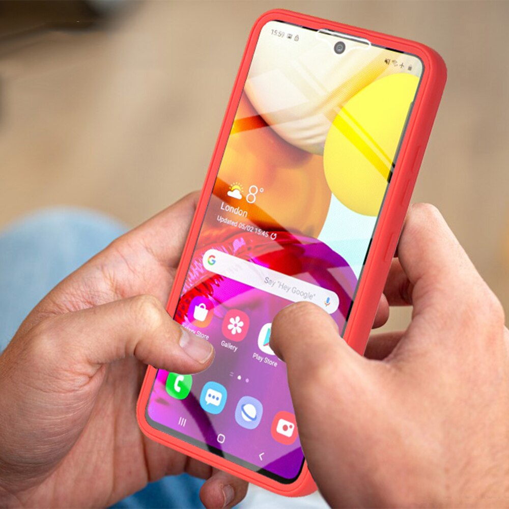 Калъф Ultimate Optim Protection 360° за Samsung Galaxy A51 5G, хибридна ...