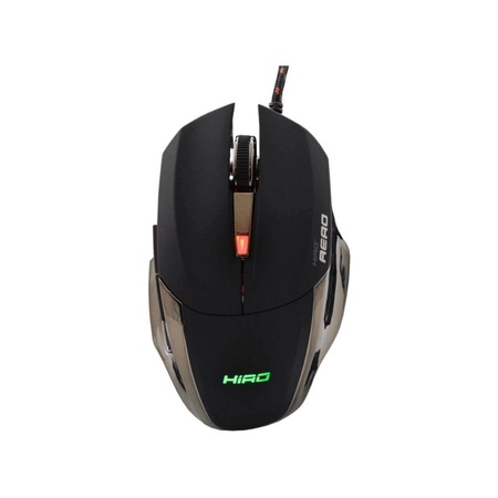 Mouse Hiro Aero v2 (MYNO5900626863230), Optic, Usb, cu fir, 3200 DPI, 6 ...