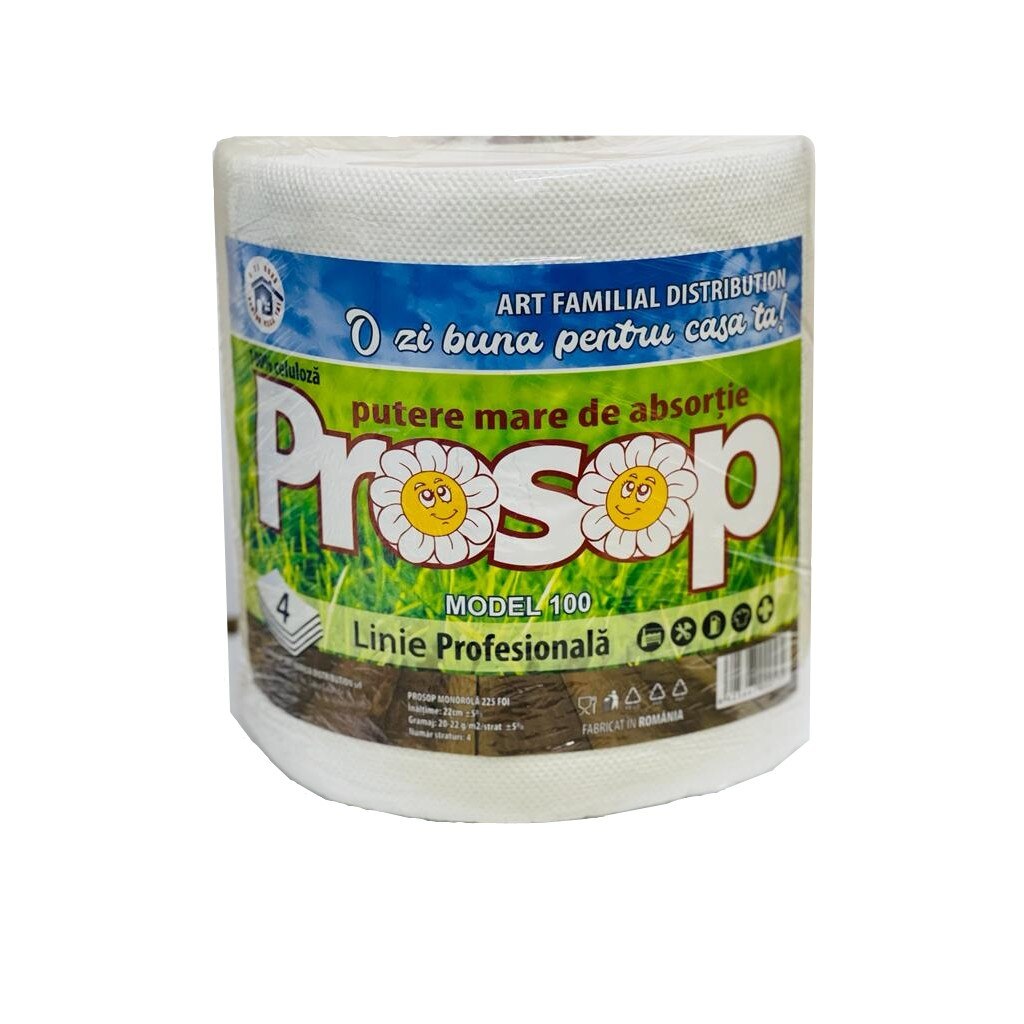 Prosop de Hartie, O zi Buna, 225 foi, 4 straturi, M100 - eMAG.ro