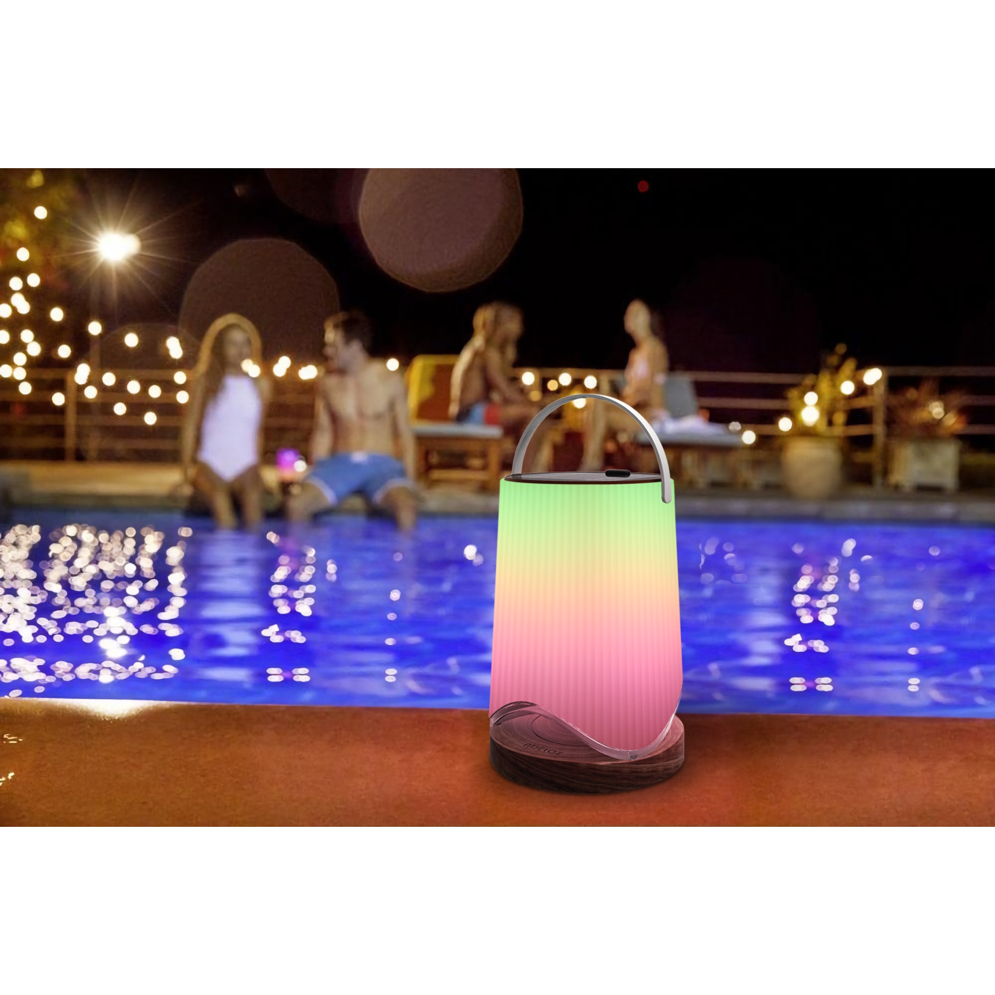 Felinar solar, decorativ, ritm muzical, RGB, usb type C - eMAG.ro