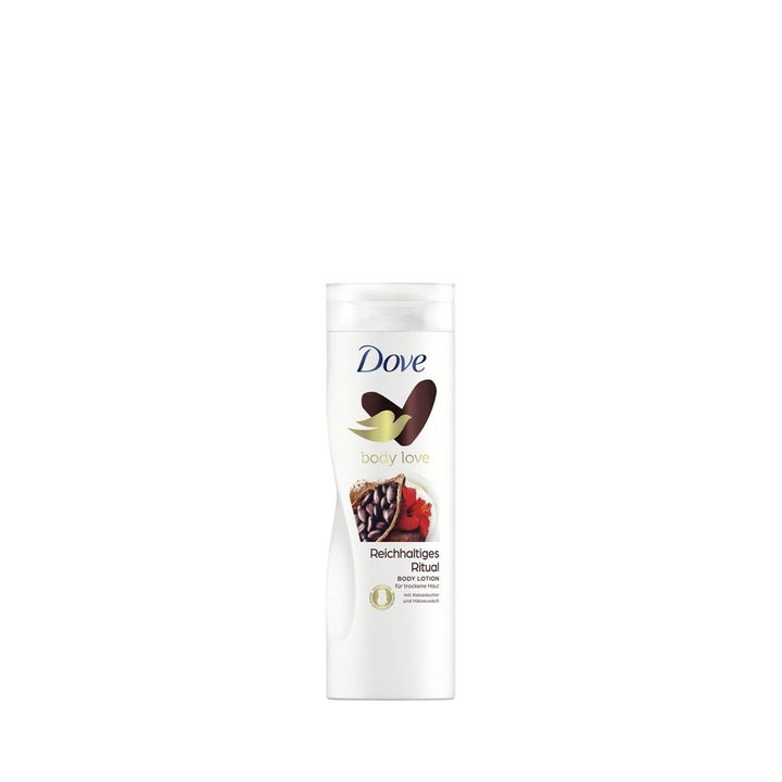 Crema de corp Dove Unt de Cacao si Hibiscus, 400ml - eMAG.ro