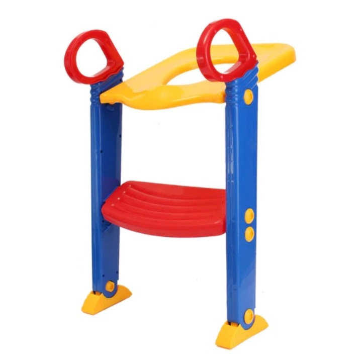 Reductor WC cu Scara pliabila Copii pentru Copii peste 12 luni - eMAG.ro