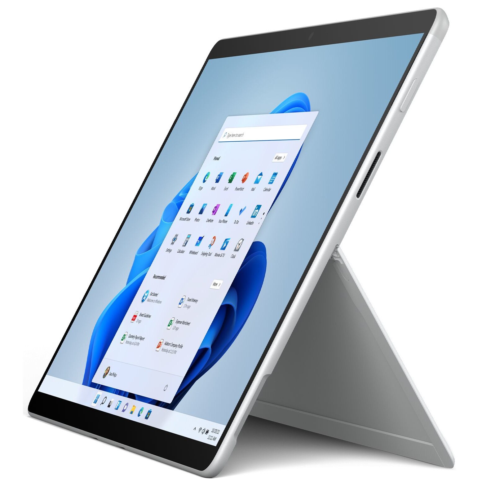 Лаптоп Microsoft Surface Pro X с Microsoft SQ1 (3.0GHz, 2M), 8 GB ...