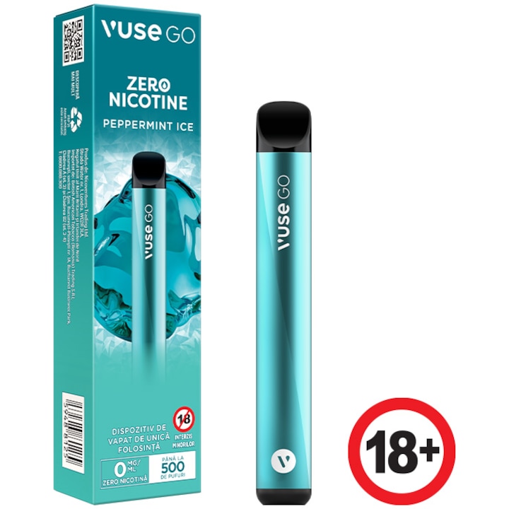 Vuse GO Peppermint Ice 0mg/ml - eMAG.ro