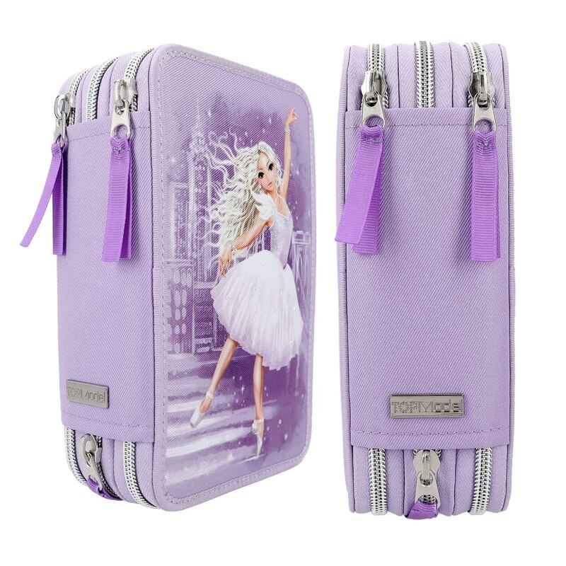 Penar echipat cu 3 fermoare Top Model Ballet - eMAG.ro