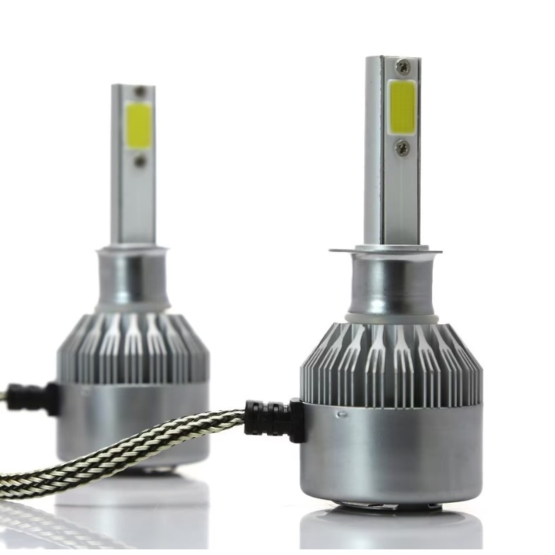 2 db LED H1 6500k autó izzó készlet, 12-24V - eMAG.hu