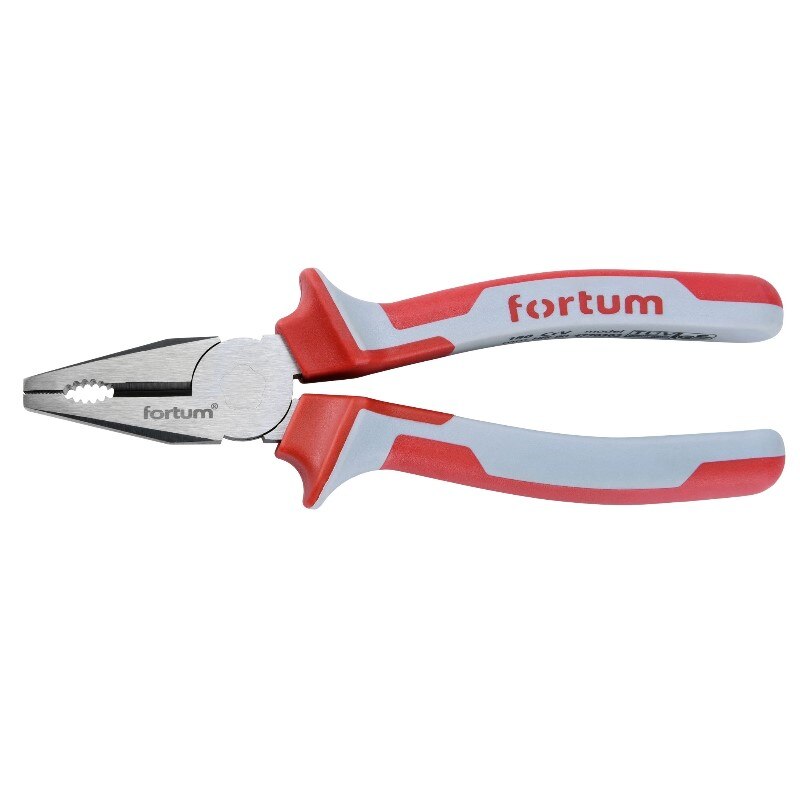 Cleste combinat, Fortum, 180 mm, 61CrV5 - eMAG.ro