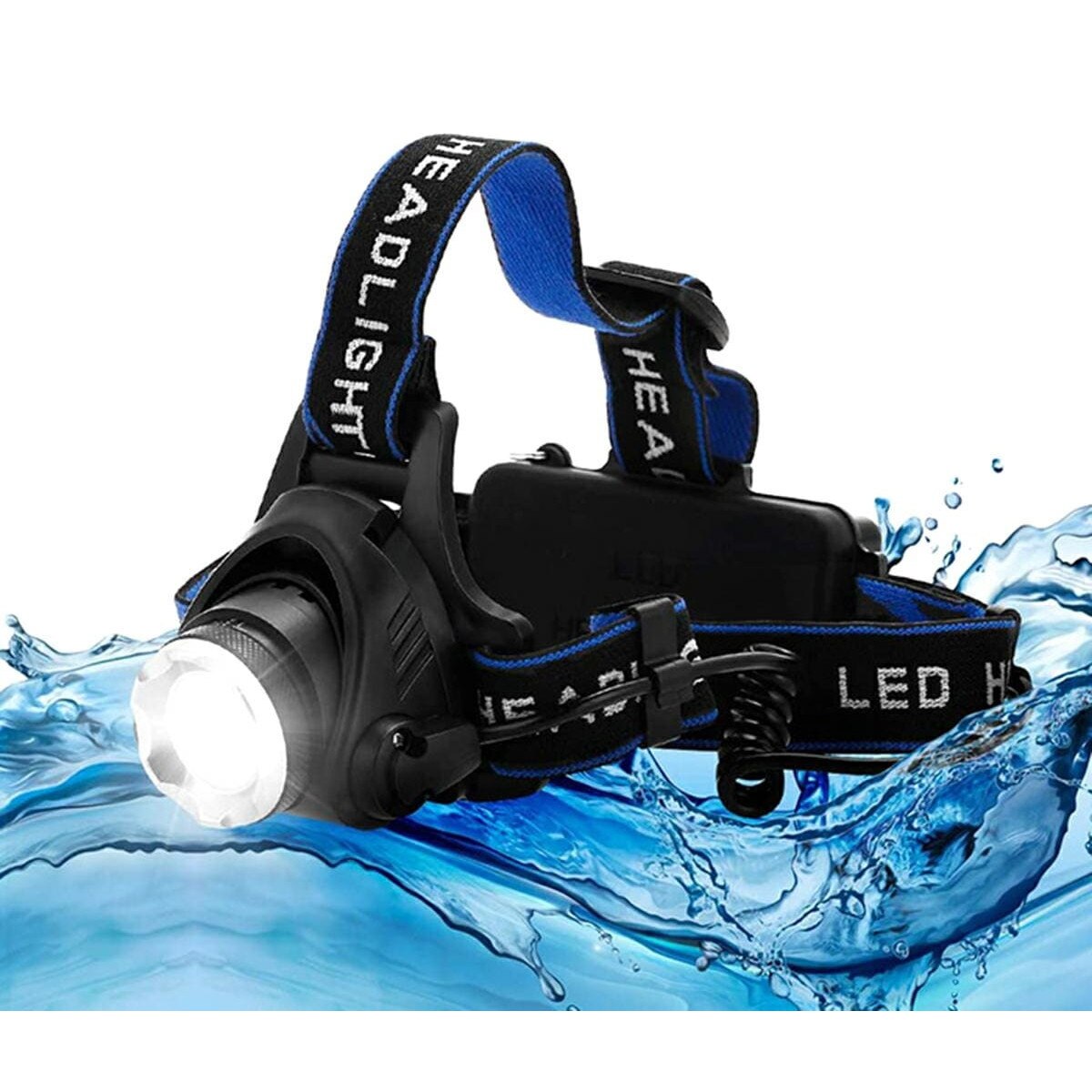 Lanterna pentru cap, Aptel, ZD24A, LED, 9W - eMAG.ro