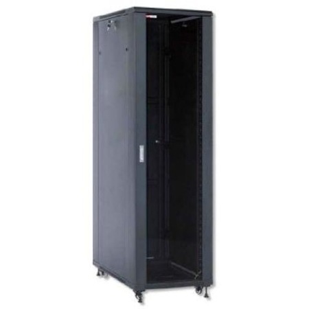Dulap cu rack WPN-RNA-27608-BS, de sine statator, Negru - eMAG.ro