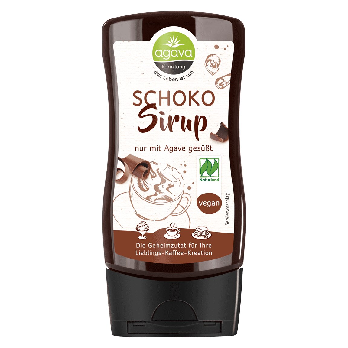 Topping pentru Cafea cu Aroma de Ciocolata, fara zahar, fara gluten ...