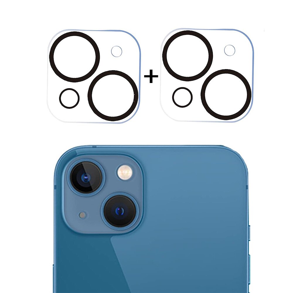 Set 2 folii protectie camera telefon, Sticla securizata, Compatibil cu ...