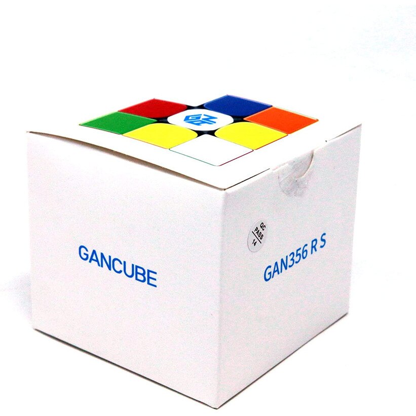 Cub rubik, Gan - 356RS, Profesional, 3x3x3, Multicolor - eMAG.ro