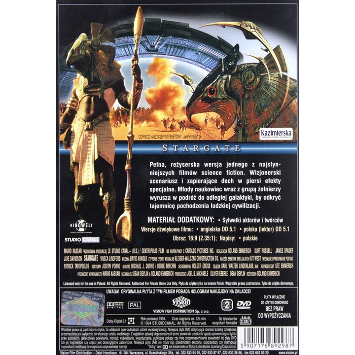 Stargate [DVD] - eMAG.ro