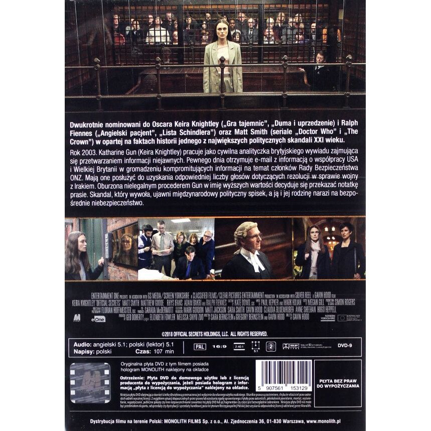 Official Secrets [DVD] - eMAG.ro