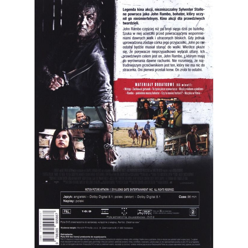 Rambo: Last Blood [DVD] - eMAG.ro