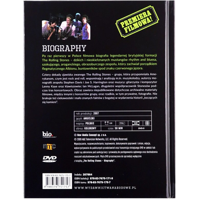 Legendy muzyki: The Rolling Stones Biography (booklet) [DVD] - eMAG.hu