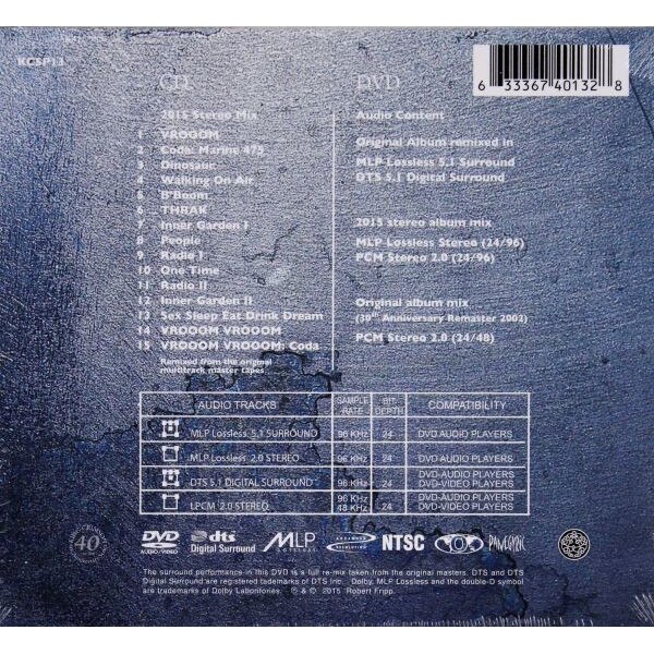 King Crimson: THRAK (40th anniversary edition) [2CD]+[DVD] - eMAG.ro