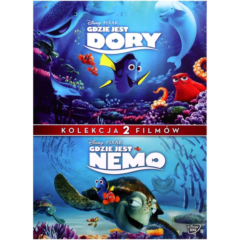 Gdzie Jest Dory / Gdzie Jest Nemo - Pakiet 2 Filmów [2DVD] - eMAG.ro