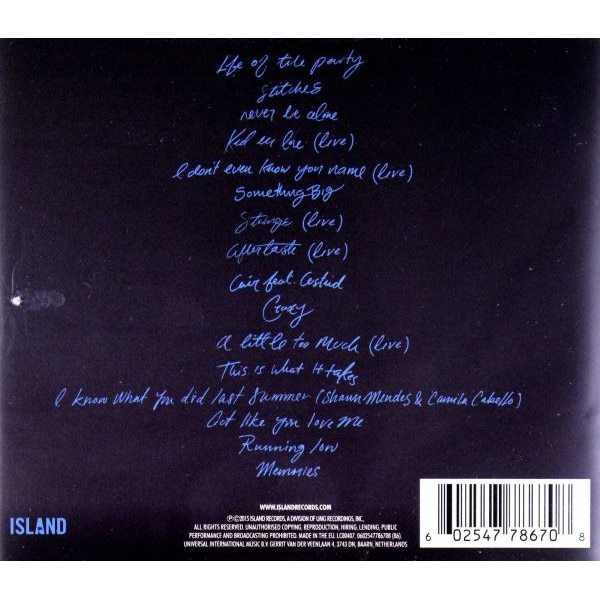 Shawn Mendes: Handwritten (Revisited) (PL) [CD] - eMAG.ro