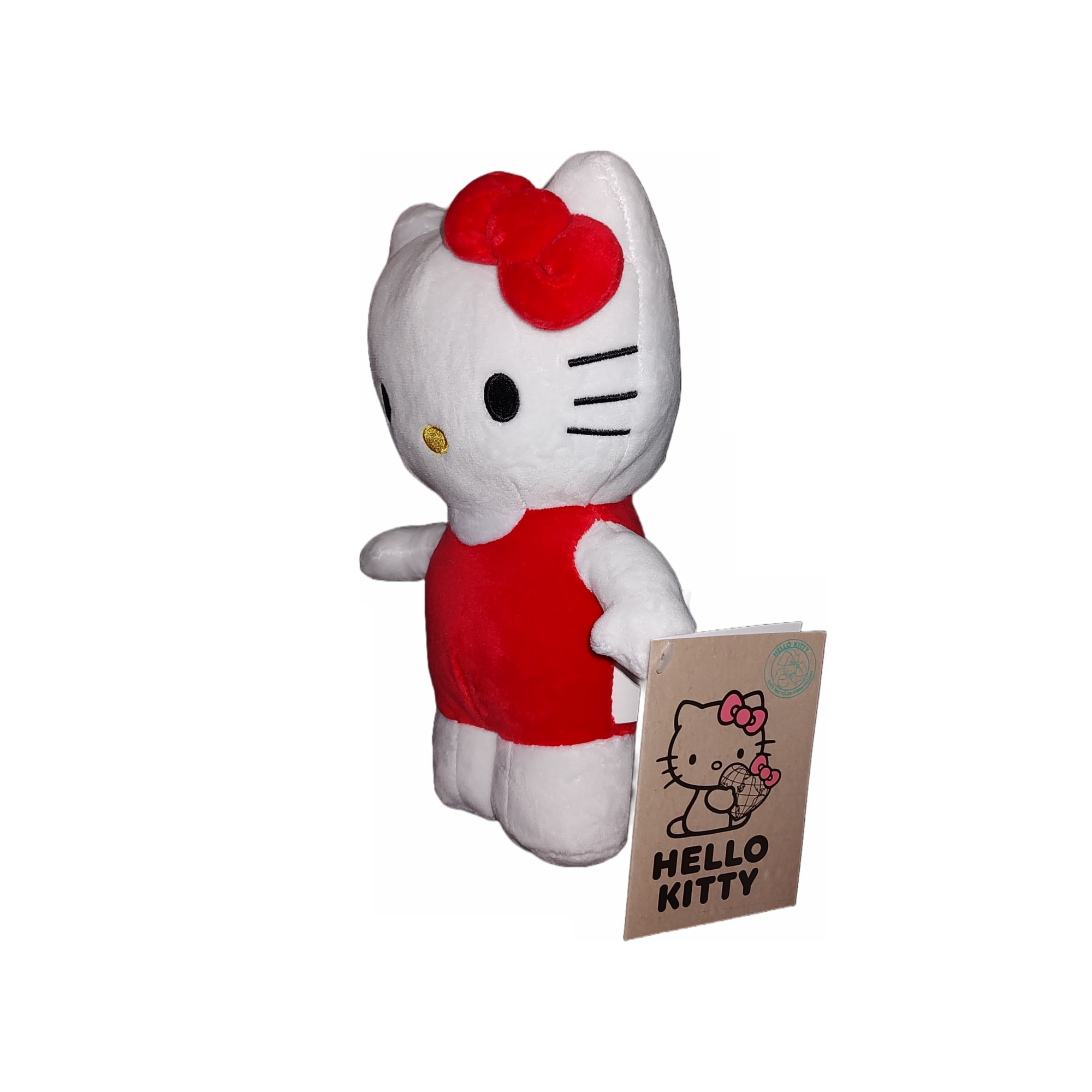 Jucarie de plus Hello Kitty, Rosu, Inaltime 25CM - eMAG.ro