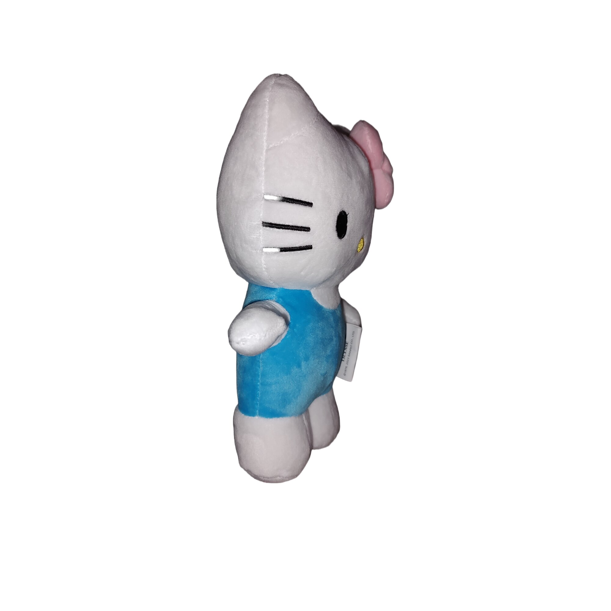 Jucarie de plus Hello Kitty, Turcoaz, Inaltime 25CM - eMAG.ro