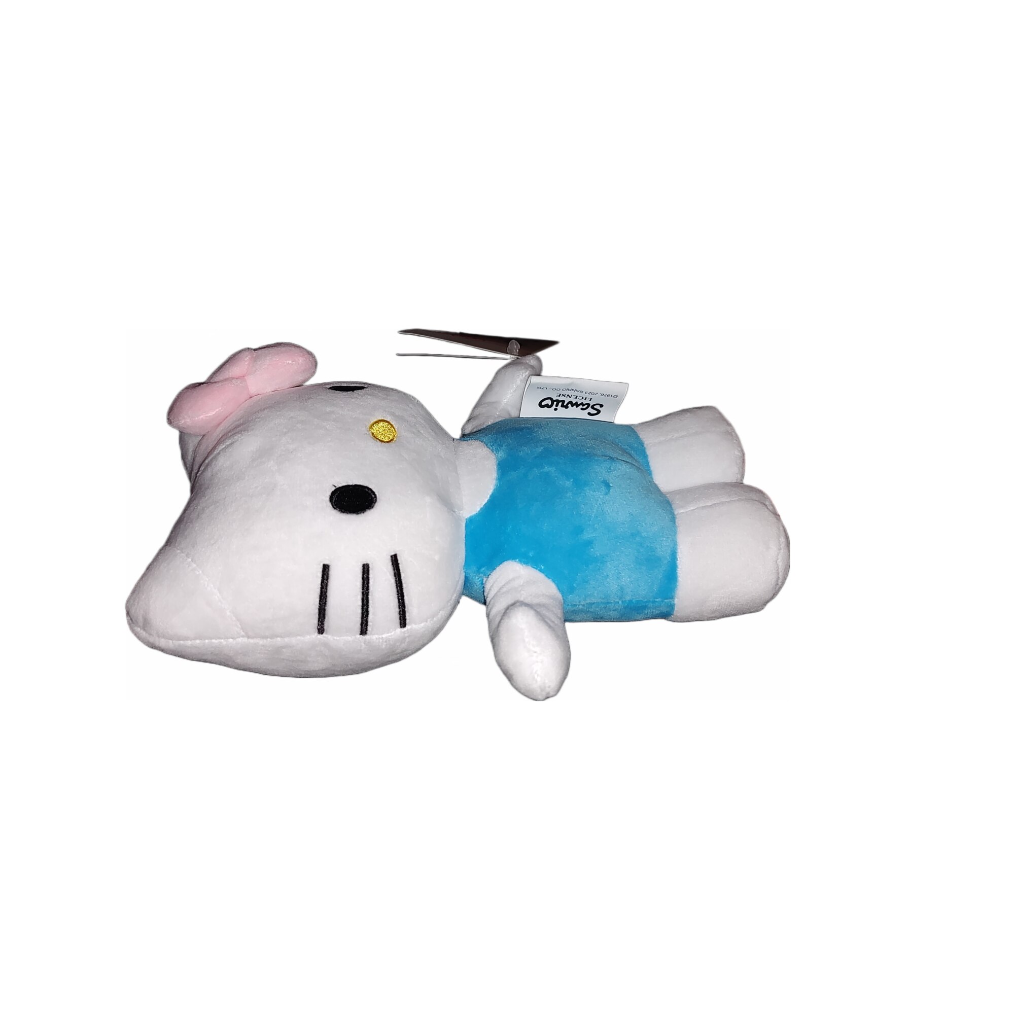 Jucarie de plus Hello Kitty, Turcoaz, Inaltime 25CM - eMAG.ro