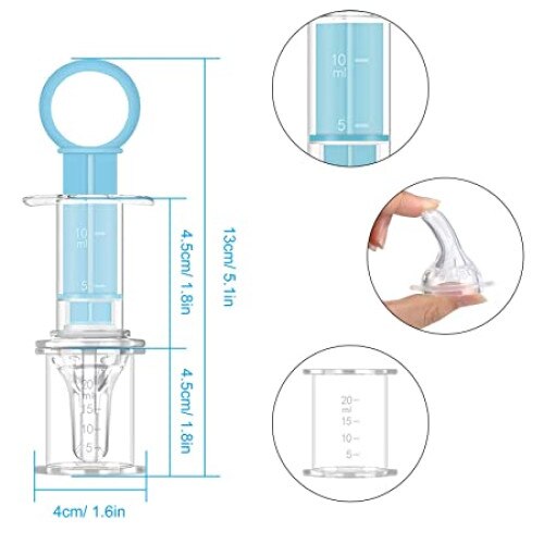 Set Dozator de medicamente pentru bebelusi, AEWOYAD, Picurator lichid ...