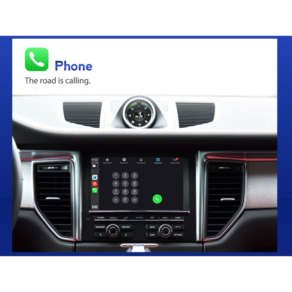 Interfata CarPlay Android Auto PCM 3.1 pentru Porsche Cayenne Macan ...
