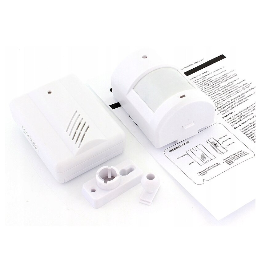 Alarma cu senzor de miscare, Zola®, wireless, receptor portabil, rqaza ...