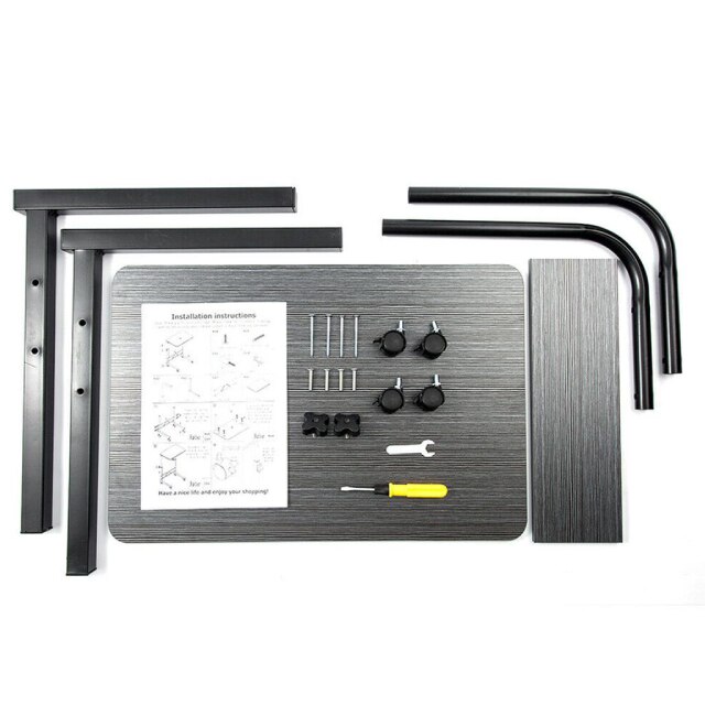 Masuta Laptop Multifunctionala, eSimplu®, Reglabila, Cadru Metalic ...