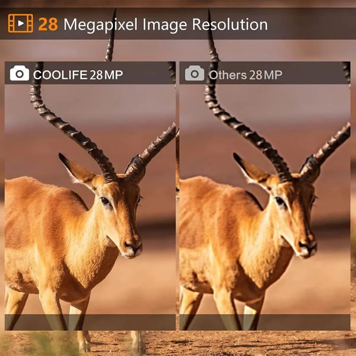 Camera de Vanatoare, COOLIFE PH700A, 28MP 1520P, Distanta de captura ...