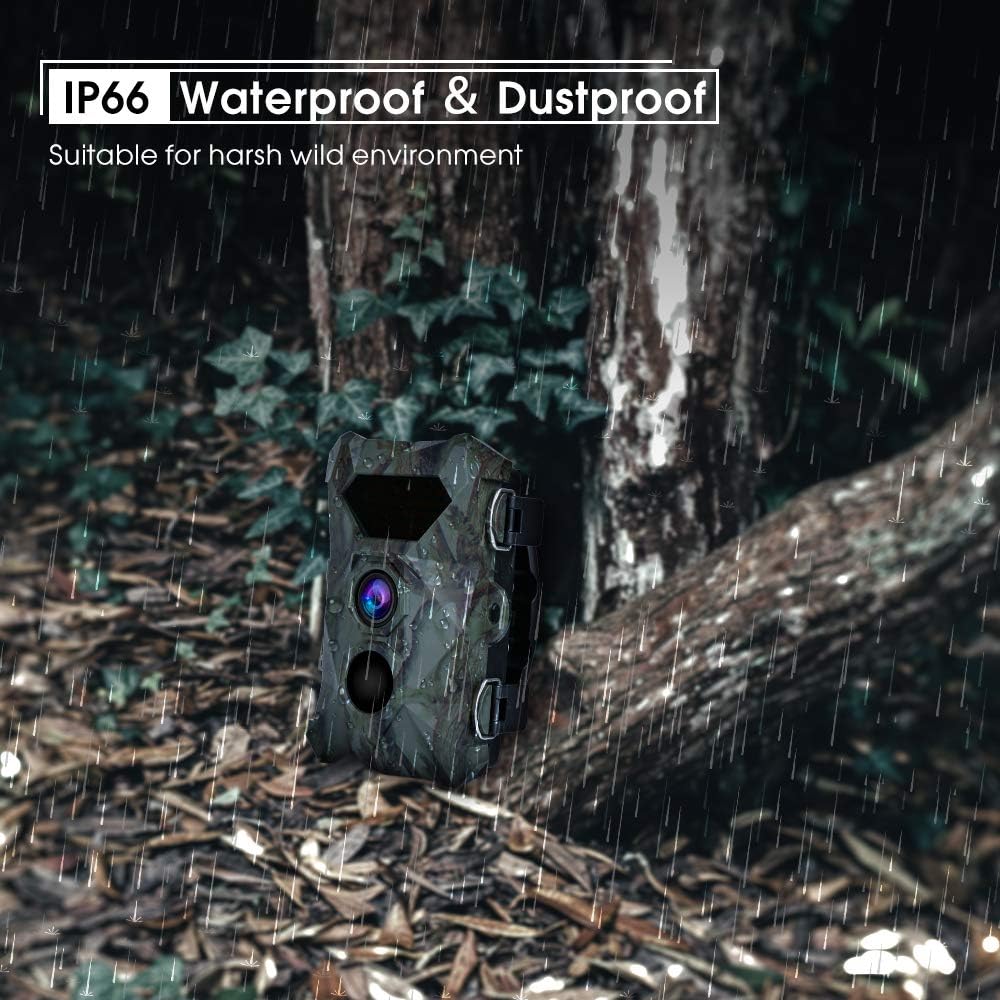 Camera de Vanatoare, COOLIFE H953,4K 32MP, 850nm, Unghi 90°, Distanta de captura 35m, Viteza de ...