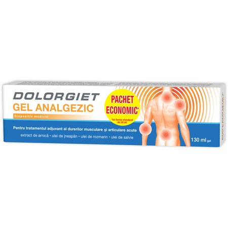 Аналгетичен гел Zdrovit Dolorgiet, 130 мл - eMAG.bg