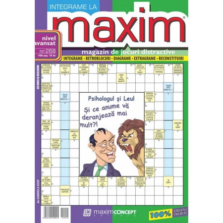 Integrame Maxim 31 de ani de integrame, nivel avansat - eMAG.ro
