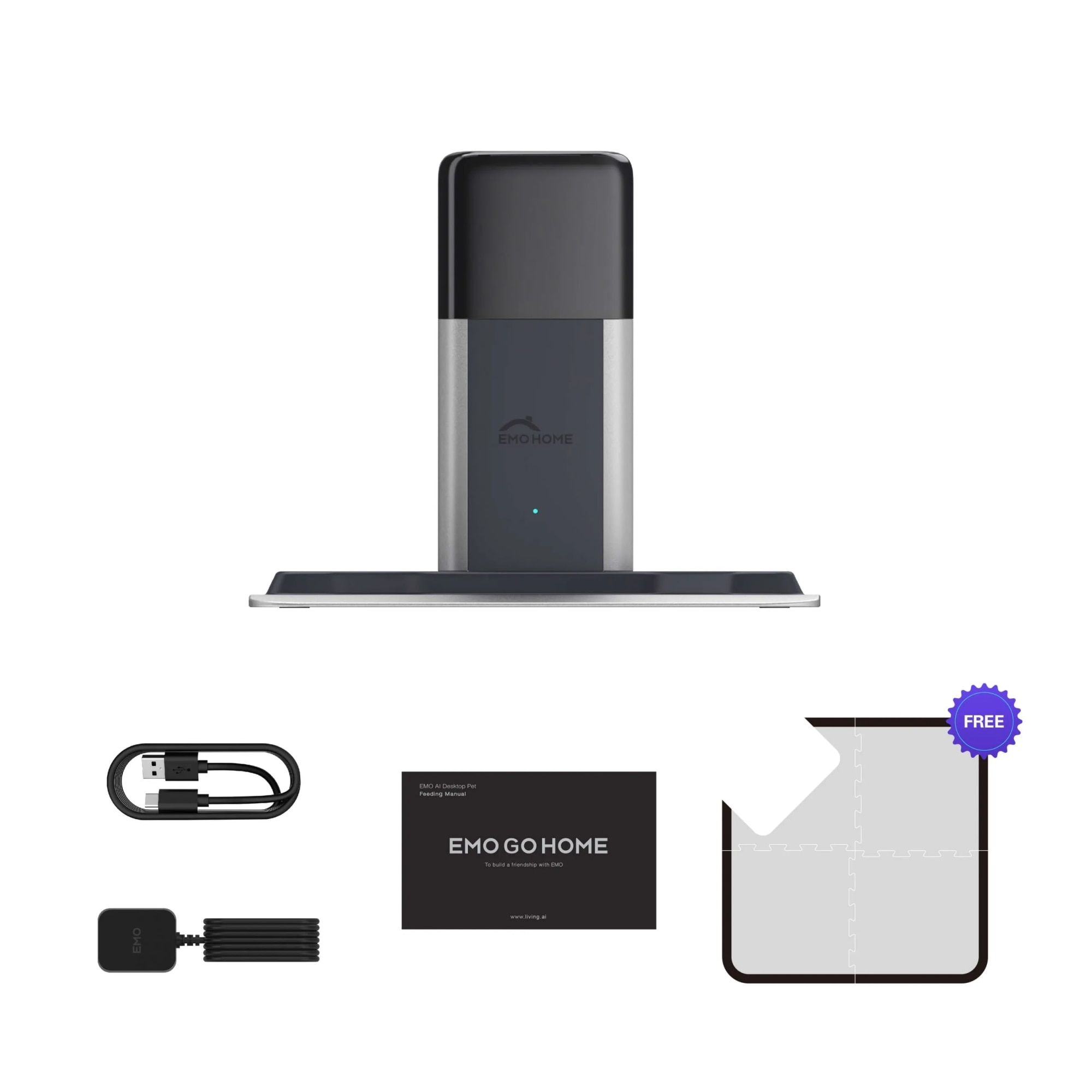 Statie Incarcare pentru Robot Emo, Home Station, Living.AI - eMAG.ro