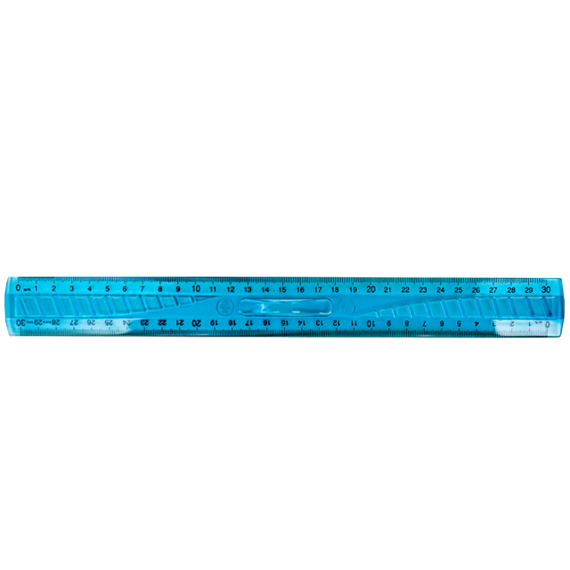 Rigla din plastic ERGO, 30 cm ARK - eMAG.ro