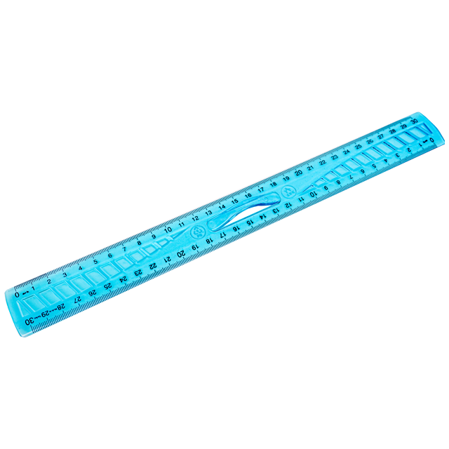 Rigla din plastic ERGO, 30 cm ARK - eMAG.ro